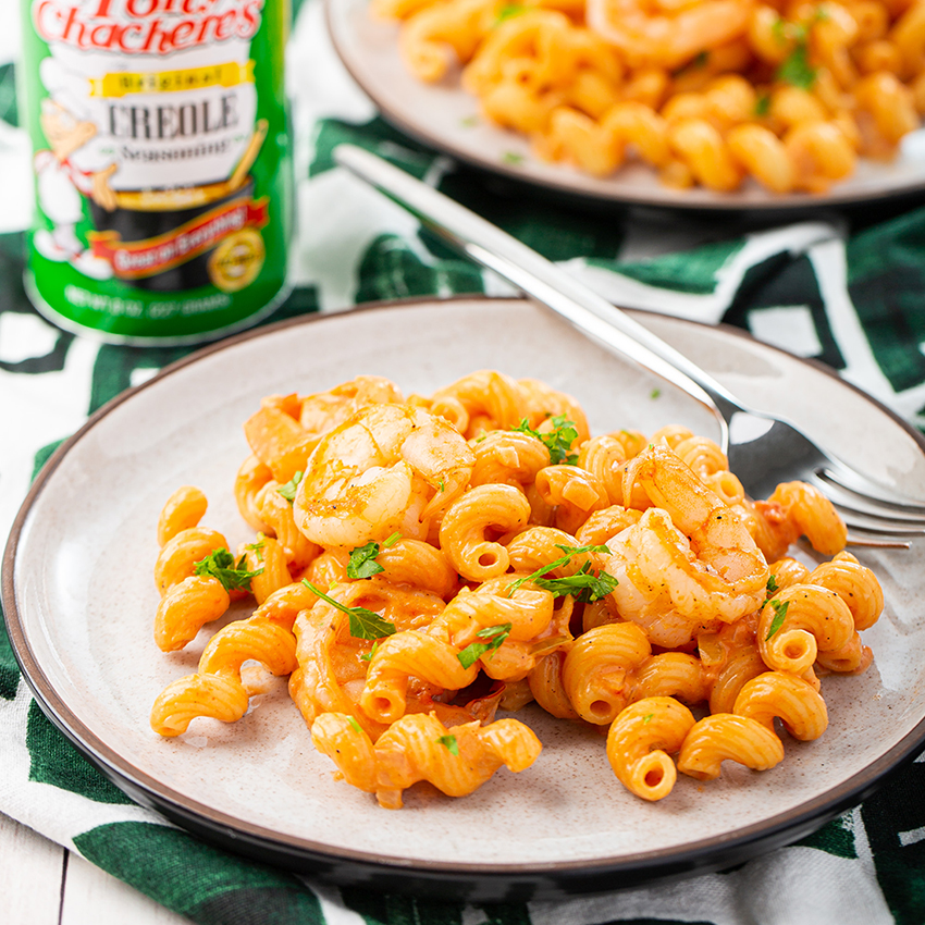 Creamy Creole Pasta with Shrimp | The Missing Lokness